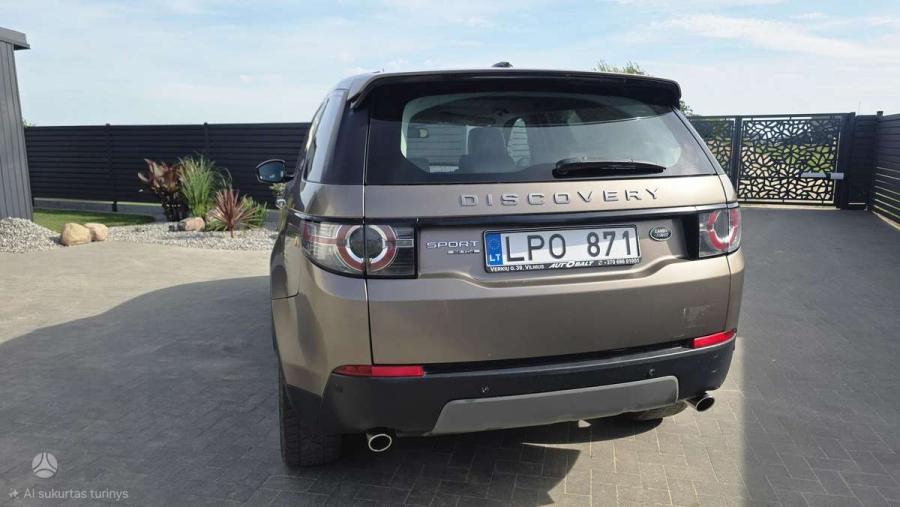 Коричневый Ленд Ровер Discovery Sport 2015 в Паневежис, объемом двигателя 2.18 л и пробегом 283 тыс. км за 11300 €, фото 6 на AUTOMOTO.COM.LV