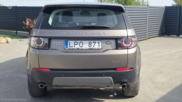 Коричневый Ленд Ровер Discovery Sport 2015 в Паневежис, объемом двигателя 2.18 л и пробегом 283 тыс. км за 11300 €, фото 7 на AUTOMOTO.COM.LV