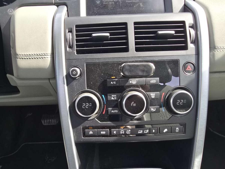 Коричневый Ленд Ровер Discovery Sport 2015 в Паневежис, объемом двигателя 2.18 л и пробегом 283 тыс. км за 11300 €, фото 15 на AUTOMOTO.COM.LV
