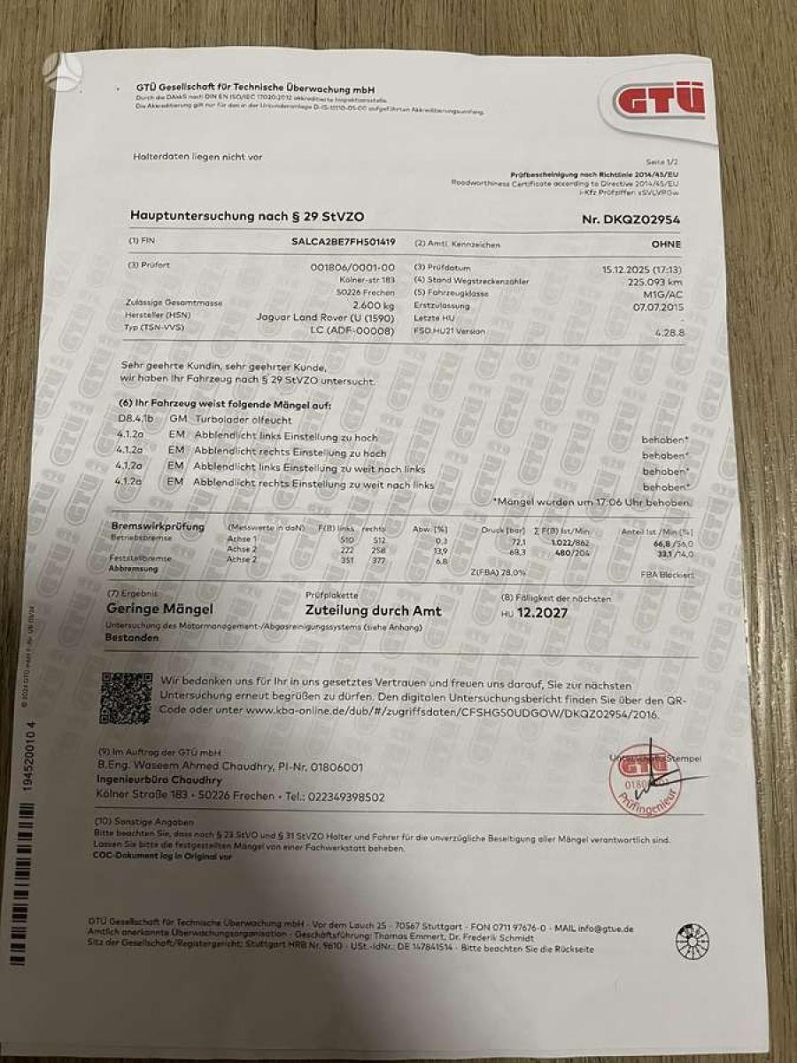 Brūns Land Rover Discovery Sport 2015 Birštonas, ar dzinēja tilpumu 2.18 L un nobraukumu 235 tūkst. km par 12650 €, foto 21 vietnē AUTOMOTO.COM.LV