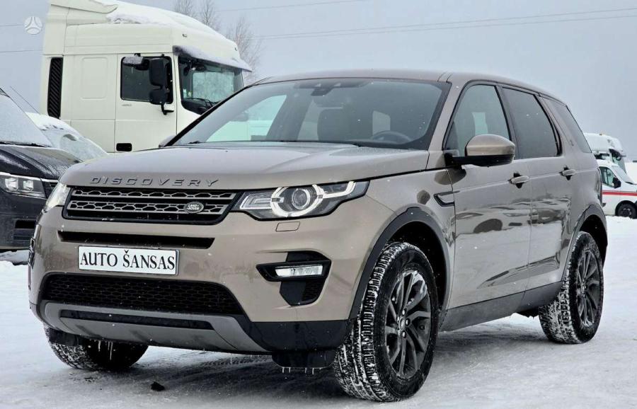 Коричневый Ленд Ровер Discovery Sport 2016 в Таураге, объемом двигателя 2.00 л и пробегом 155 тыс. км за 10350 €, фото 3 на AUTOMOTO.COM.LV