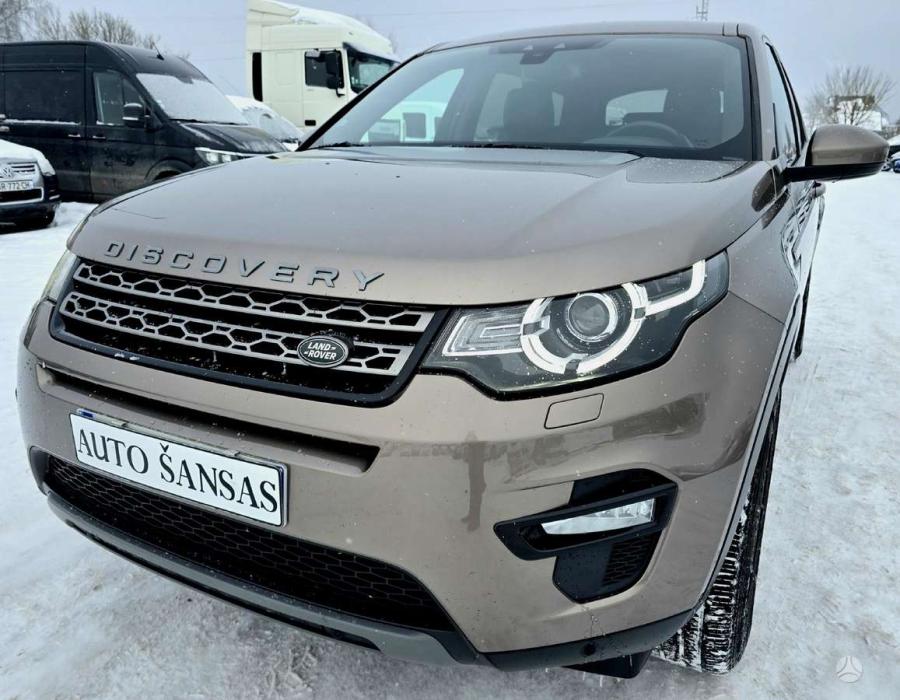 Коричневый Ленд Ровер Discovery Sport 2016 в Таураге, объемом двигателя 2.00 л и пробегом 155 тыс. км за 10350 €, фото 11 на AUTOMOTO.COM.LV