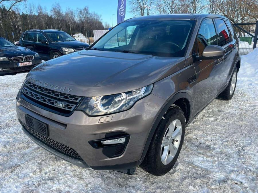 Brūns Land Rover Discovery Sport 2016 Kauņa, ar dzinēja tilpumu 2.00 L un nobraukumu 136 tūkst. km par 10450 €, foto 3 vietnē AUTOMOTO.COM.LV