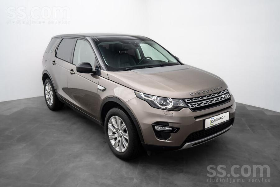 Brown Land Rover Discovery Sport 2016 in Tallinn, with an engine capacity of 2.00 L and mileage of 154 thousand km for 12899 €, photo 4 on AUTOMOTO.COM.LV
