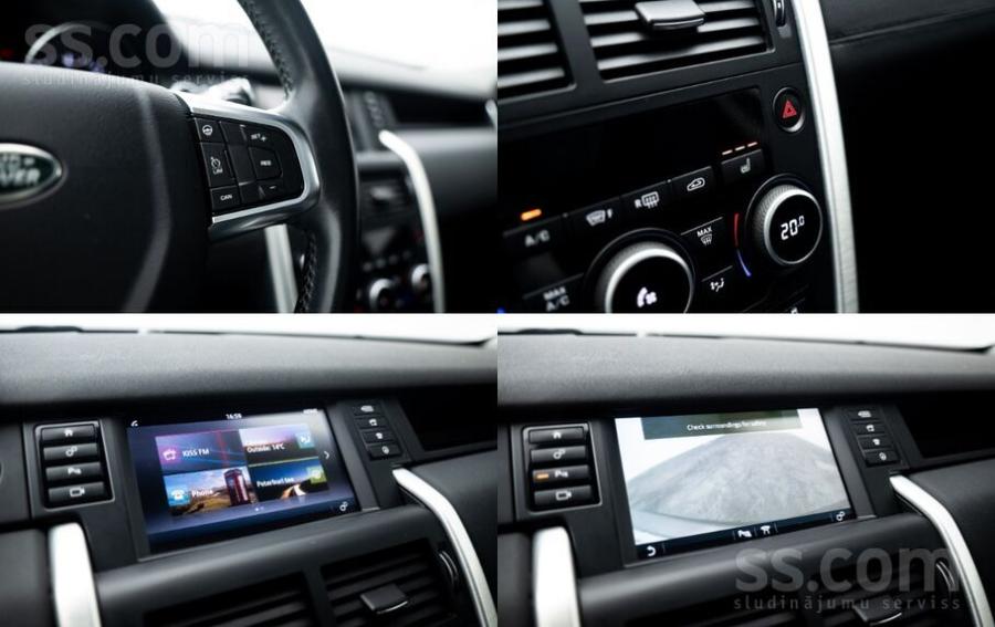 Brown Land Rover Discovery Sport 2016 in Tallinn, with an engine capacity of 2.00 L and mileage of 154 thousand km for 12899 €, photo 15 on AUTOMOTO.COM.LV