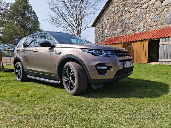 Brown Land Rover Discovery Sport 2016 in Tallinn, with an engine capacity of 2.00 L and mileage of 148 thousand km for 13800 €, photo 1 on AUTOMOTO.COM.LV