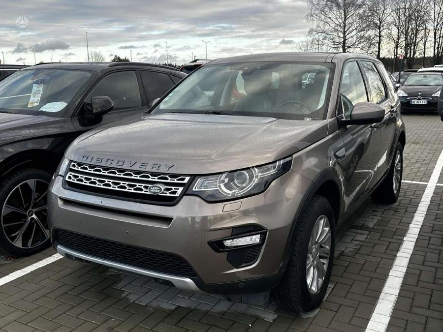 Brūns Land Rover Discovery Sport 2017 Tauragė, ar dzinēja tilpumu 2.00 L un nobraukumu 200 tūkst. km par 6900 €, foto 1 vietnē AUTOMOTO.COM.LV