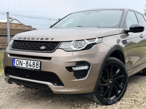 Brūns Land Rover Discovery Sport 2018 Rīga, ar dzinēja tilpumu 2.00 L un nobraukumu 177 tūkst. km par 15995 €, foto 1 vietnē AUTOMOTO.COM.LV