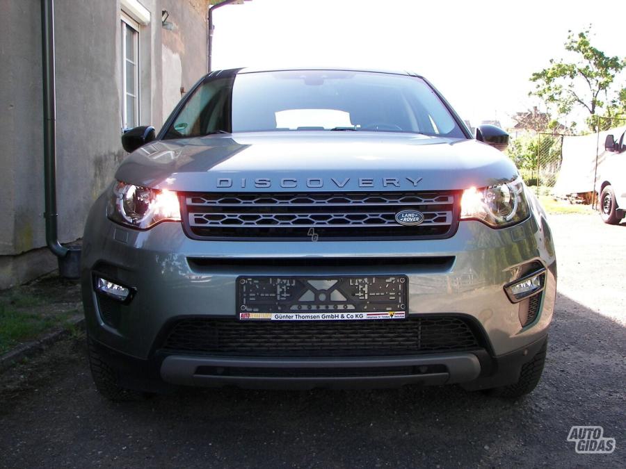 Zaļš Land Rover Discovery Sport 2015 Marijampole, ar dzinēja tilpumu 2.20 L un nobraukumu 137 tūkst. km par 12850 €, foto 3 vietnē AUTOMOTO.COM.LV