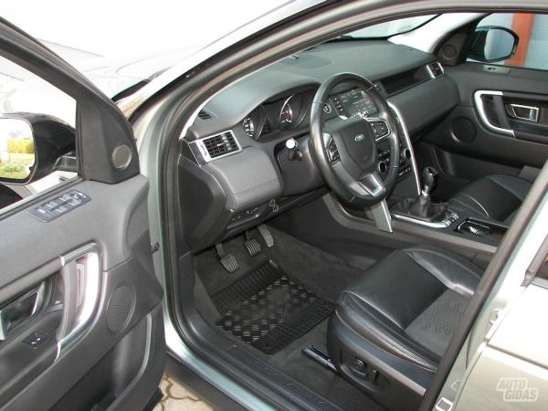 Зеленый Ленд Ровер Discovery Sport 2015 в Мариямполе, объемом двигателя 2.20 л и пробегом 137 тыс. км за 12850 €, фото 10 на AUTOMOTO.COM.LV