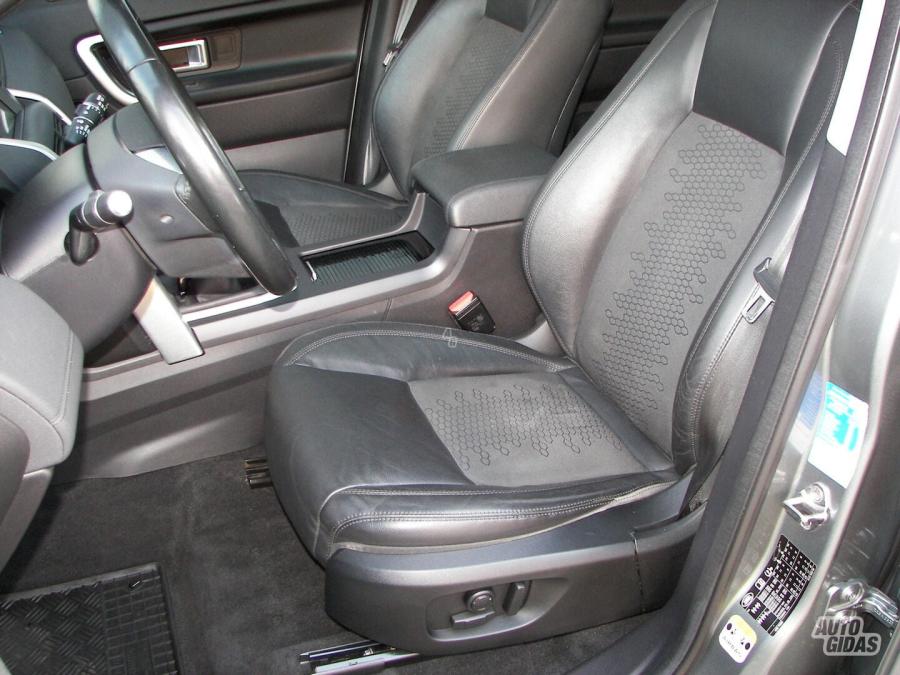 Zaļš Land Rover Discovery Sport 2015 Marijampole, ar dzinēja tilpumu 2.20 L un nobraukumu 137 tūkst. km par 12850 €, foto 12 vietnē AUTOMOTO.COM.LV