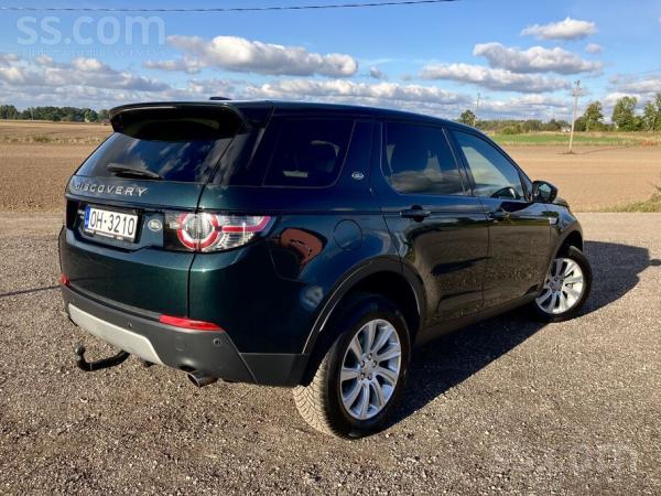 Зеленый Ленд Ровер Discovery Sport 2015 в Талси, объемом двигателя 2.20 л и пробегом 213 тыс. км за 13500 €, фото 3 на AUTOMOTO.COM.LV