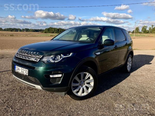 Зеленый Ленд Ровер Discovery Sport 2015 в Талси, объемом двигателя 2.20 л и пробегом 213 тыс. км за 13500 €, фото 7 на AUTOMOTO.COM.LV