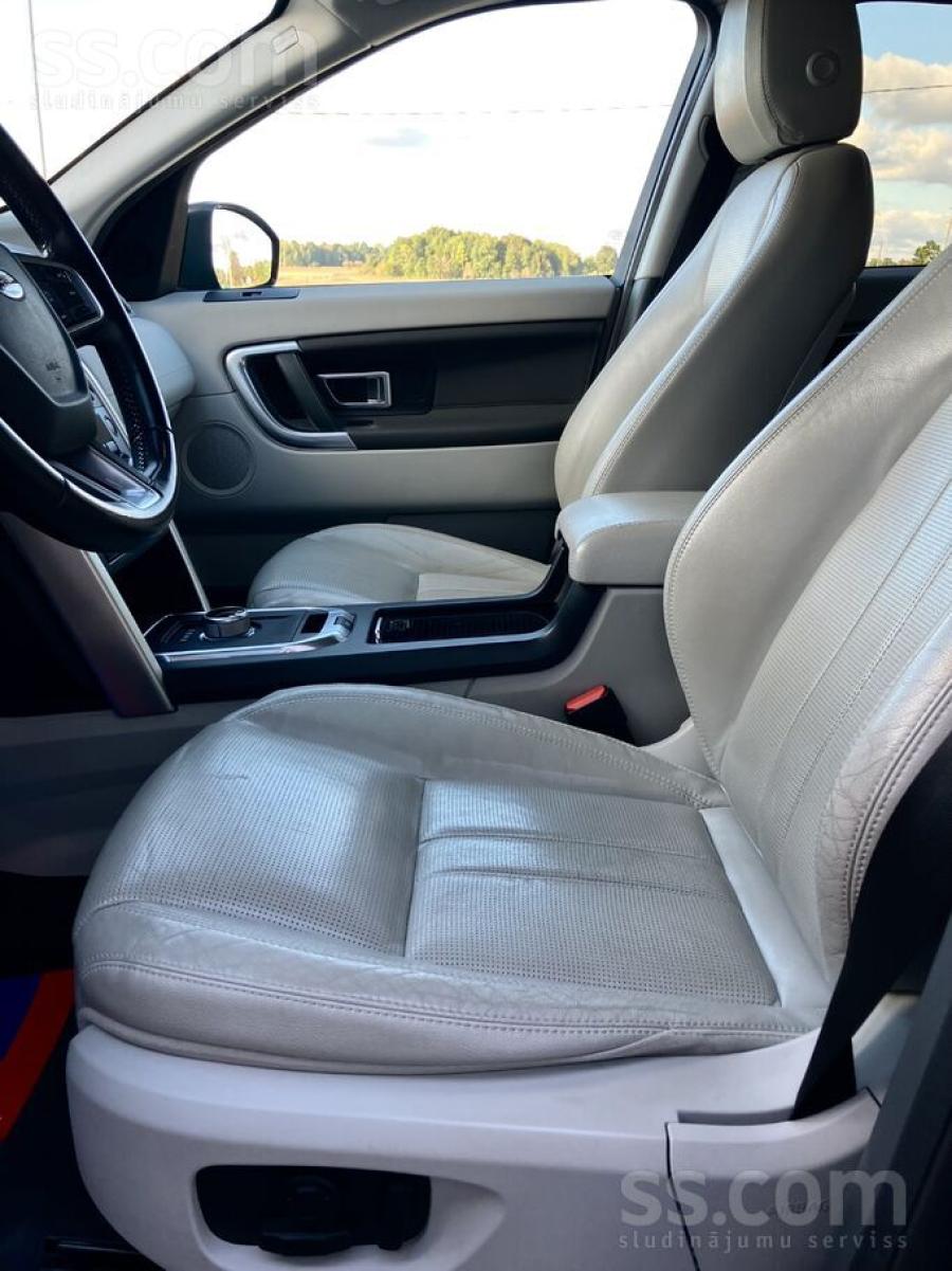 Zaļš Land Rover Discovery Sport 2015 Talsi, ar dzinēja tilpumu 2.20 L un nobraukumu 213 tūkst. km par 13500 €, foto 18 vietnē AUTOMOTO.COM.LV