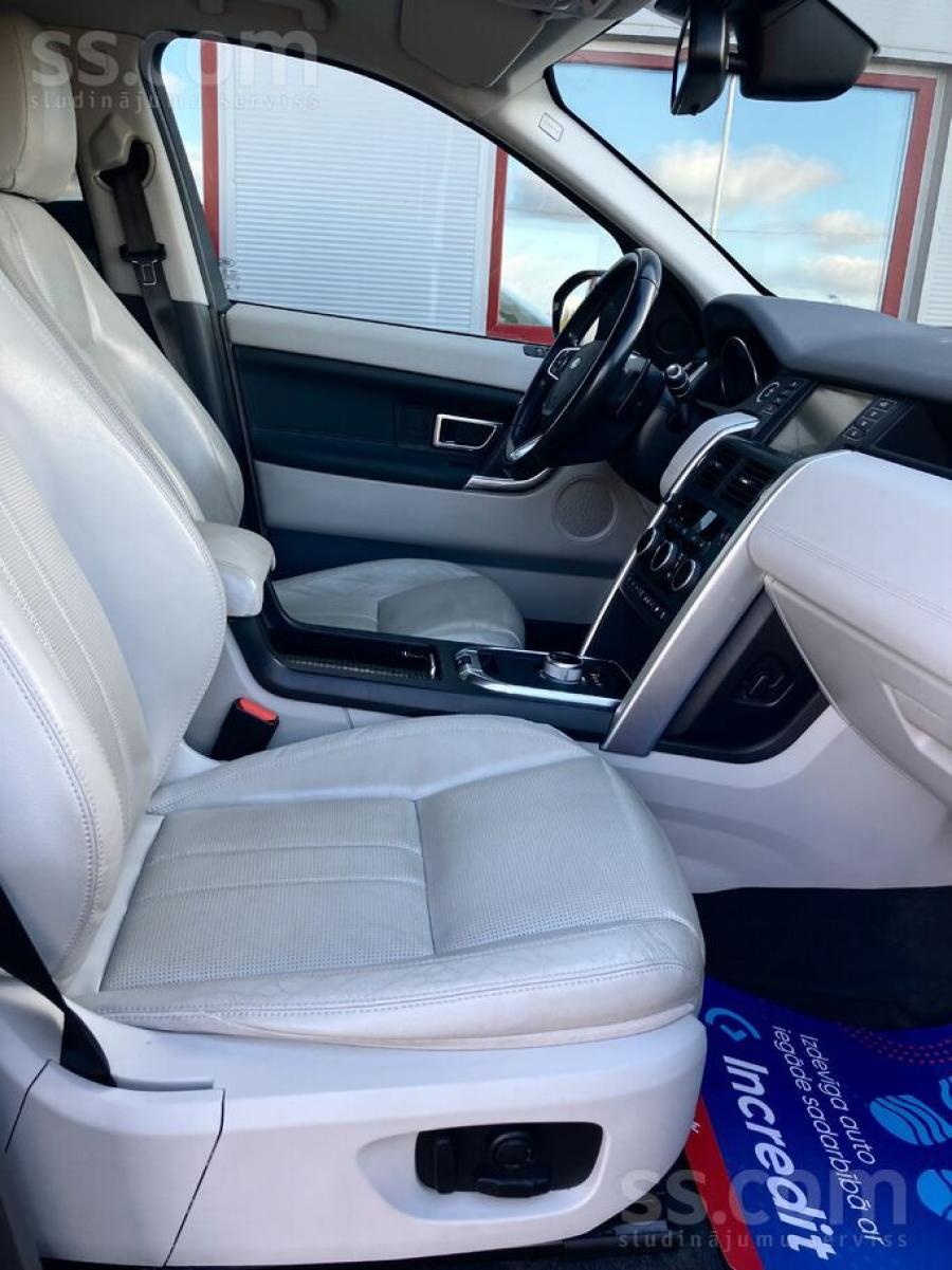 Zaļš Land Rover Discovery Sport 2015 Talsi, ar dzinēja tilpumu 2.20 L un nobraukumu 213 tūkst. km par 13500 €, foto 24 vietnē AUTOMOTO.COM.LV