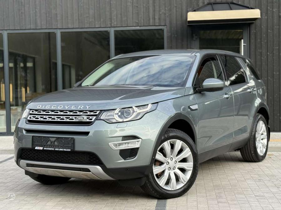 Зеленый Ленд Ровер Discovery Sport 2015 в Шяуляй, объемом двигателя 2.18 л и пробегом 193 тыс. км за 14450 €, фото 4 на AUTOMOTO.COM.LV