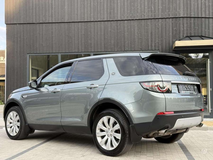 Зеленый Ленд Ровер Discovery Sport 2015 в Шяуляй, объемом двигателя 2.18 л и пробегом 193 тыс. км за 14450 €, фото 9 на AUTOMOTO.COM.LV