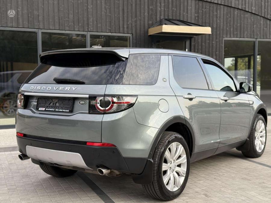 Зеленый Ленд Ровер Discovery Sport 2015 в Шяуляй, объемом двигателя 2.18 л и пробегом 193 тыс. км за 14450 €, фото 12 на AUTOMOTO.COM.LV