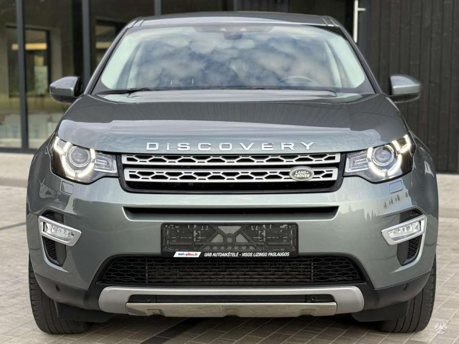 Зеленый Ленд Ровер Discovery Sport 2015 в Шяуляй, объемом двигателя 2.18 л и пробегом 193 тыс. км за 14450 €, фото 13 на AUTOMOTO.COM.LV