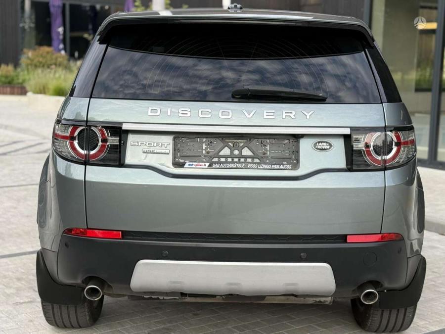 Зеленый Ленд Ровер Discovery Sport 2015 в Шяуляй, объемом двигателя 2.18 л и пробегом 193 тыс. км за 14450 €, фото 14 на AUTOMOTO.COM.LV