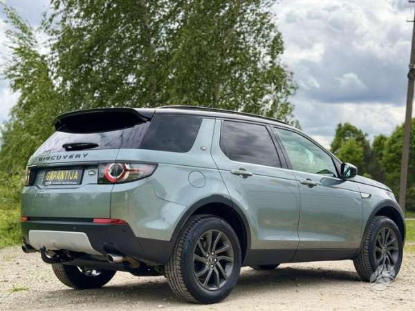 Zaļš Land Rover Discovery Sport 2015 Šauļi, ar dzinēja tilpumu 2.18 L un nobraukumu 191 tūkst. km par 14550 €, foto 4 vietnē AUTOMOTO.COM.LV