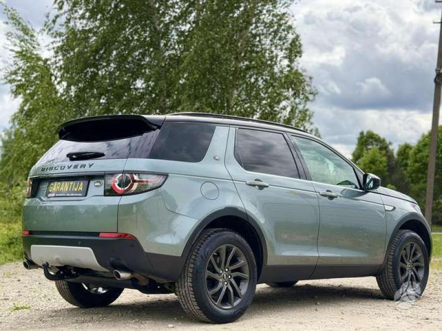 Zaļš Land Rover Discovery Sport 2015 Šauļi, ar dzinēja tilpumu 2.18 L un nobraukumu 191 tūkst. km par 14550 €, foto 5 vietnē AUTOMOTO.COM.LV