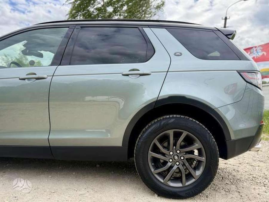 Zaļš Land Rover Discovery Sport 2015 Šauļi, ar dzinēja tilpumu 2.18 L un nobraukumu 191 tūkst. km par 14550 €, foto 13 vietnē AUTOMOTO.COM.LV