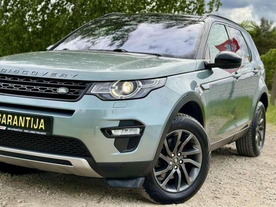 Zaļš Land Rover Discovery Sport 2015 Šauļi, ar dzinēja tilpumu 2.18 L un nobraukumu 191 tūkst. km par 14550 €, foto 17 vietnē AUTOMOTO.COM.LV