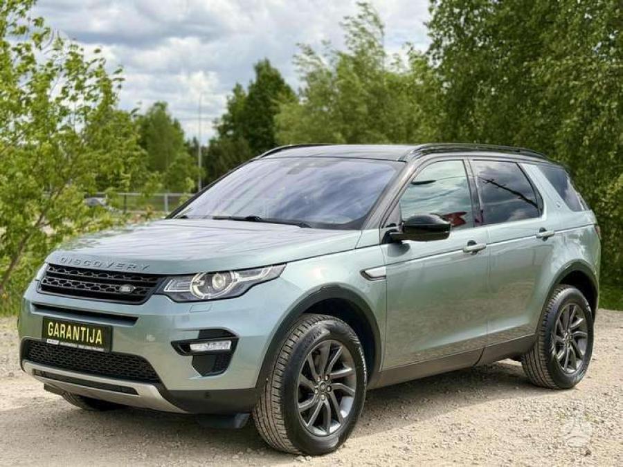 Zaļš Land Rover Discovery Sport 2015 Šauļi, ar dzinēja tilpumu 2.18 L un nobraukumu 191 tūkst. km par 14550 €, foto 19 vietnē AUTOMOTO.COM.LV