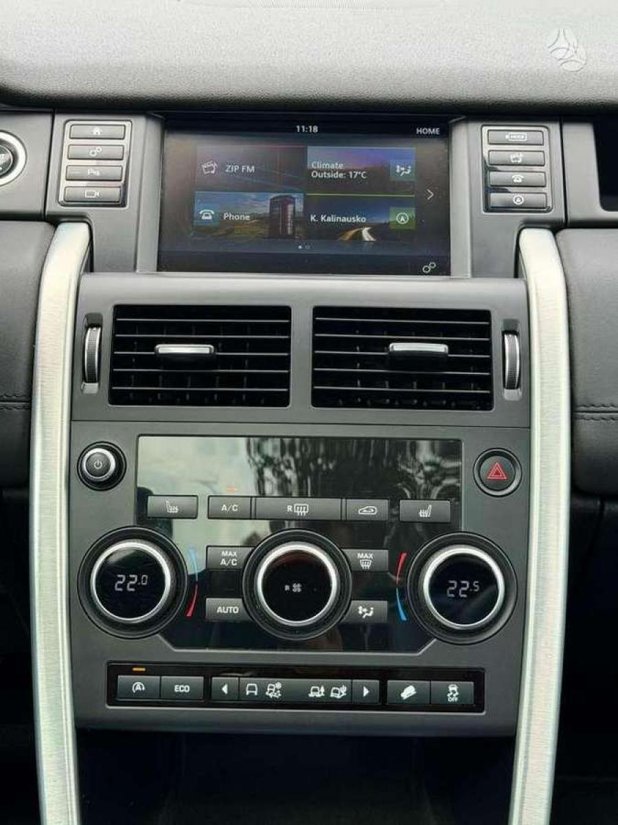Zaļš Land Rover Discovery Sport 2015 Šauļi, ar dzinēja tilpumu 2.18 L un nobraukumu 191 tūkst. km par 14550 €, foto 33 vietnē AUTOMOTO.COM.LV
