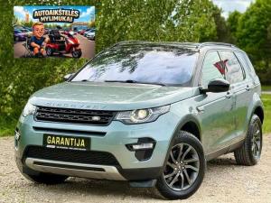 Green Land Rover Discovery Sport 2015 in Siauliai, with an engine capacity of 2.18 L and mileage of 191 thousand km for 14550 €, photo 5 on AUTOMOTO.COM.LV