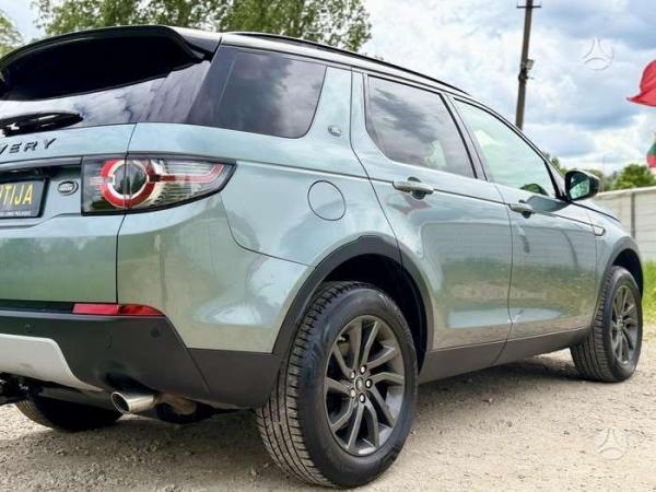 Zaļš Land Rover Discovery Sport 2015 Šauļi, ar dzinēja tilpumu 2.18 L un nobraukumu 191 tūkst. km par 14550 €, foto 8 vietnē AUTOMOTO.COM.LV