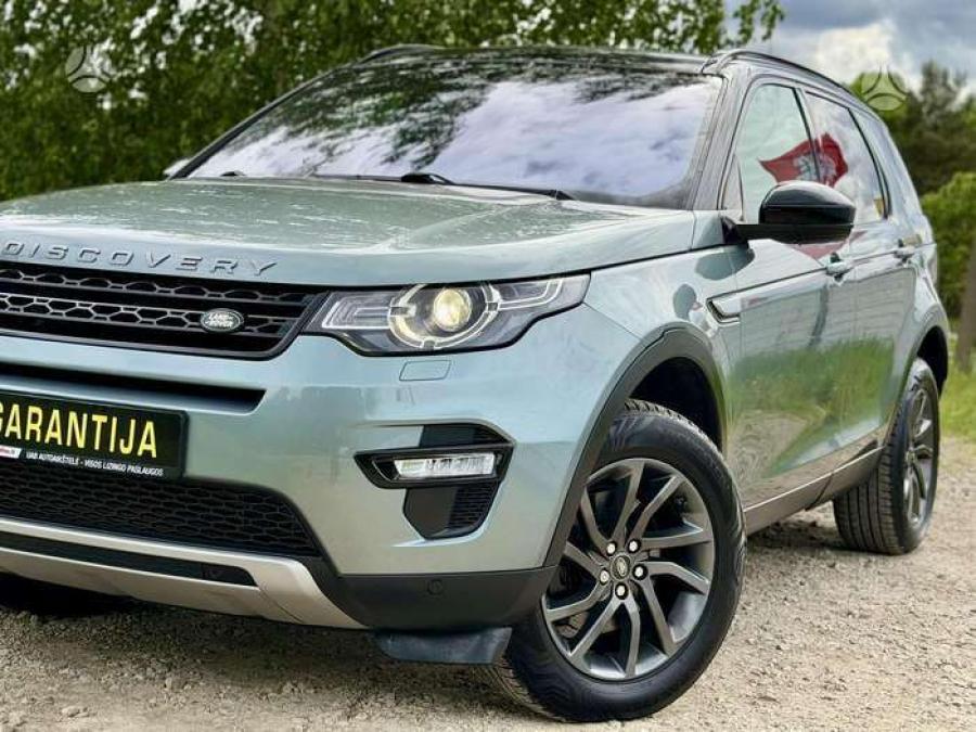 Зеленый Ленд Ровер Discovery Sport 2015 в Шяуляй, объемом двигателя 2.18 л и пробегом 191 тыс. км за 14550 €, фото 17 на AUTOMOTO.COM.LV