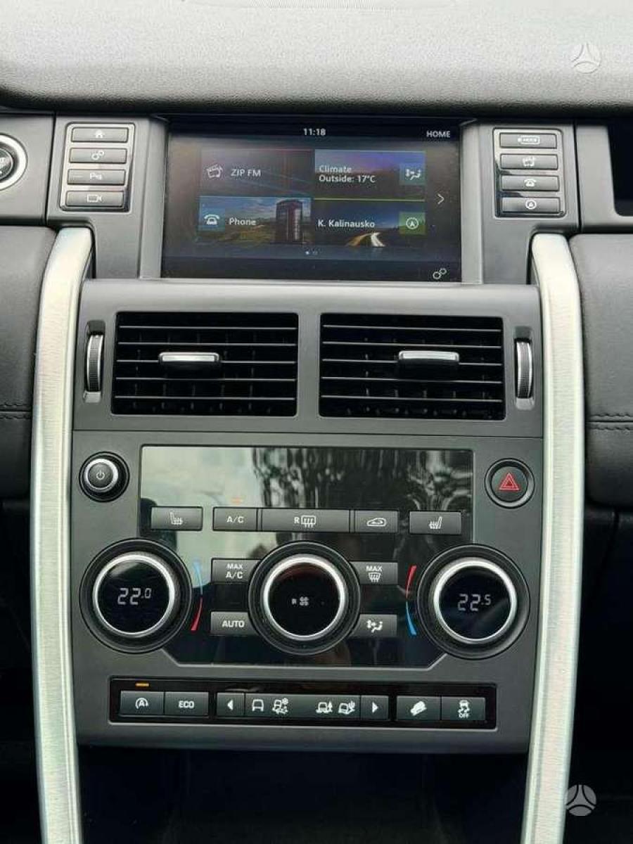 Zaļš Land Rover Discovery Sport 2015 Šauļi, ar dzinēja tilpumu 2.18 L un nobraukumu 191 tūkst. km par 14550 €, foto 33 vietnē AUTOMOTO.COM.LV