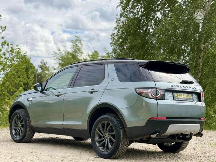 Zaļš Land Rover Discovery Sport 2015 Šauļi, ar dzinēja tilpumu 2.18 L un nobraukumu 191 tūkst. km par 14550 €, foto 1 vietnē AUTOMOTO.COM.LV
