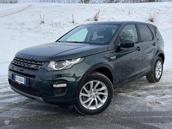 Zaļš Land Rover Discovery Sport 2016 Viļņa, ar dzinēja tilpumu 2.00 L un nobraukumu 114 tūkst. km par 11690 €, foto 3 vietnē AUTOMOTO.COM.LV