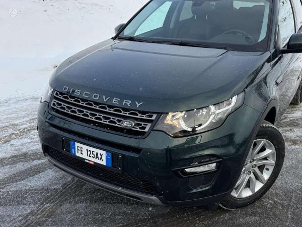 Zaļš Land Rover Discovery Sport 2016 Viļņa, ar dzinēja tilpumu 2.00 L un nobraukumu 114 tūkst. km par 11690 €, foto 4 vietnē AUTOMOTO.COM.LV
