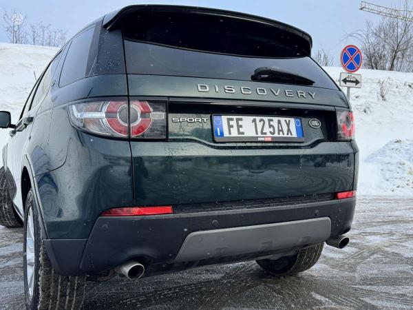 Zaļš Land Rover Discovery Sport 2016 Viļņa, ar dzinēja tilpumu 2.00 L un nobraukumu 114 tūkst. km par 11690 €, foto 10 vietnē AUTOMOTO.COM.LV
