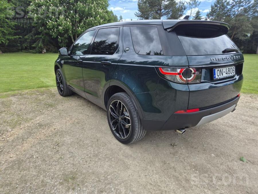 Зеленый Ленд Ровер Discovery Sport 2016 в Екабпилс, объемом двигателя 2.00 л и пробегом 191 тыс. км за 9800 €, фото 5 на AUTOMOTO.COM.LV