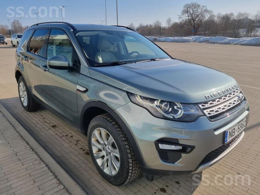 Zaļš Land Rover Discovery Sport 2016 Rēzekne, ar dzinēja tilpumu 2.00 L un nobraukumu 227 tūkst. km par 11500 €, foto 5 vietnē AUTOMOTO.COM.LV