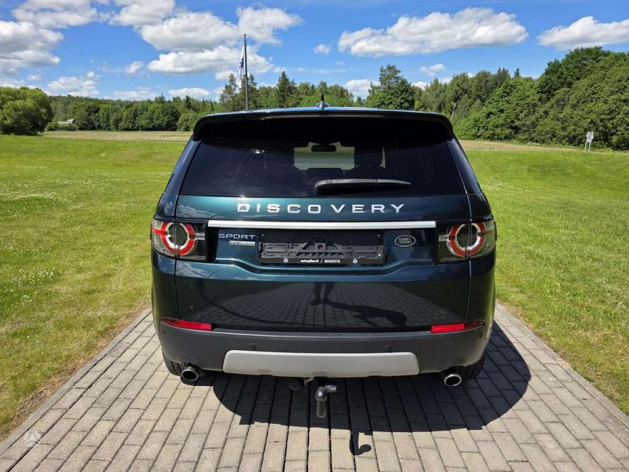 Зеленый Ленд Ровер Discovery Sport 2016 в Тельшяй, объемом двигателя 2.00 л и пробегом 201 тыс. км за 10900 €, фото 7 на AUTOMOTO.COM.LV