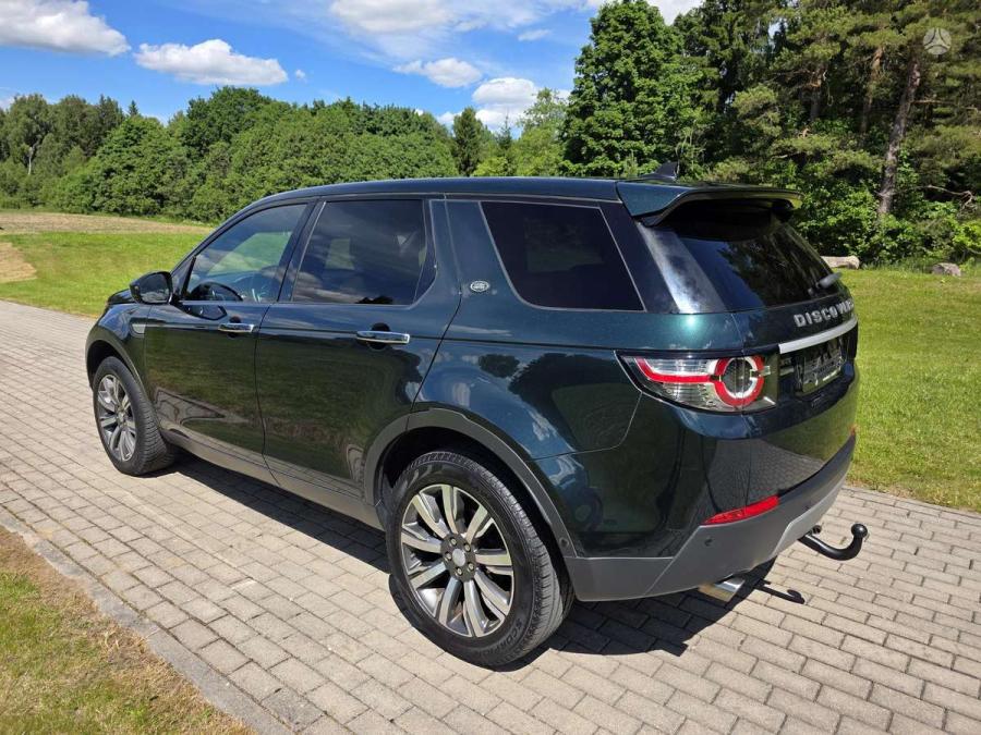 Зеленый Ленд Ровер Discovery Sport 2016 в Тельшяй, объемом двигателя 2.00 л и пробегом 201 тыс. км за 10900 €, фото 12 на AUTOMOTO.COM.LV