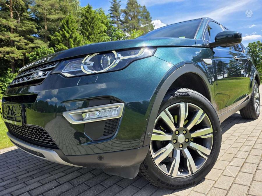 Зеленый Ленд Ровер Discovery Sport 2016 в Тельшяй, объемом двигателя 2.00 л и пробегом 201 тыс. км за 10900 €, фото 16 на AUTOMOTO.COM.LV