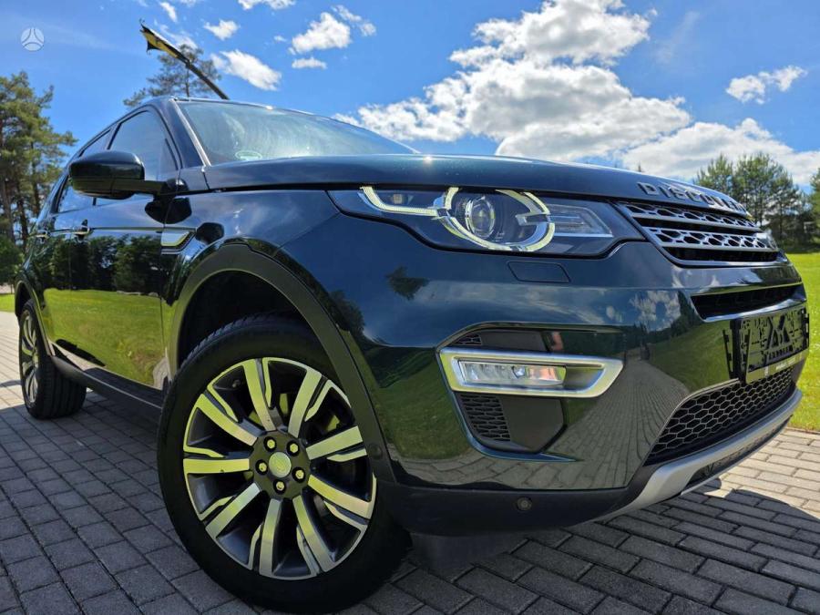 Зеленый Ленд Ровер Discovery Sport 2016 в Тельшяй, объемом двигателя 2.00 л и пробегом 201 тыс. км за 10900 €, фото 19 на AUTOMOTO.COM.LV