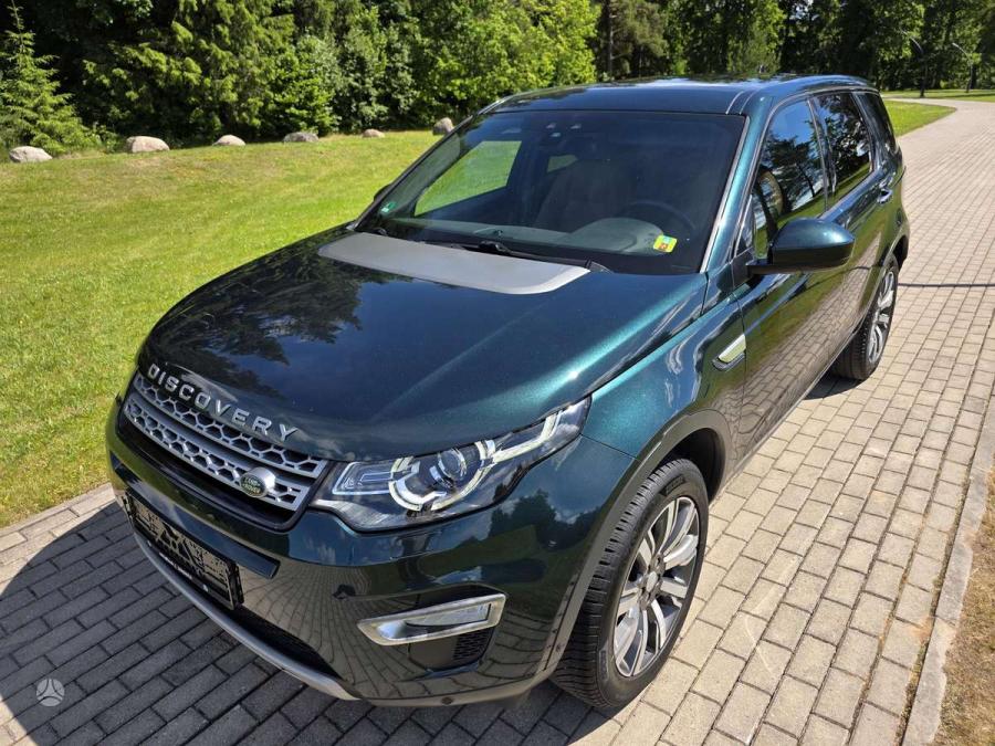 Зеленый Ленд Ровер Discovery Sport 2016 в Тельшяй, объемом двигателя 2.00 л и пробегом 201 тыс. км за 10900 €, фото 21 на AUTOMOTO.COM.LV