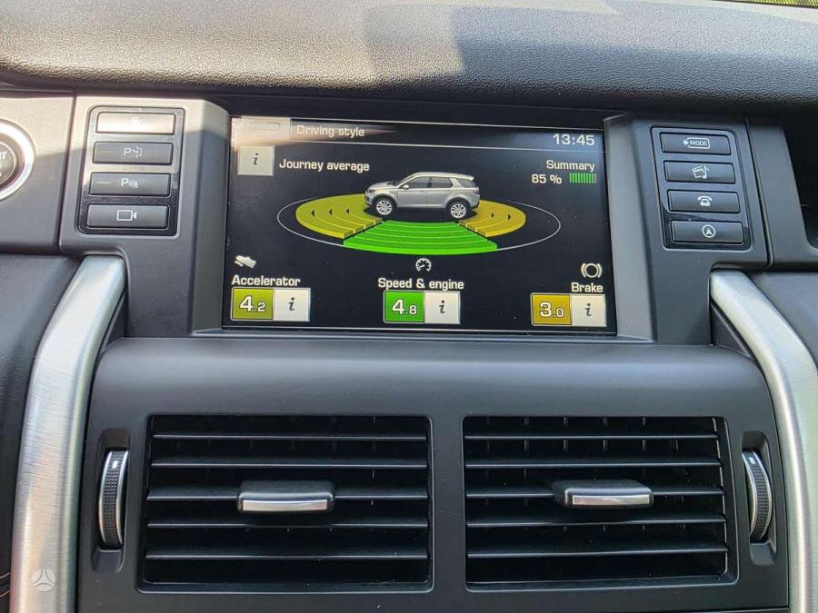 Зеленый Ленд Ровер Discovery Sport 2016 в Тельшяй, объемом двигателя 2.00 л и пробегом 201 тыс. км за 10900 €, фото 48 на AUTOMOTO.COM.LV