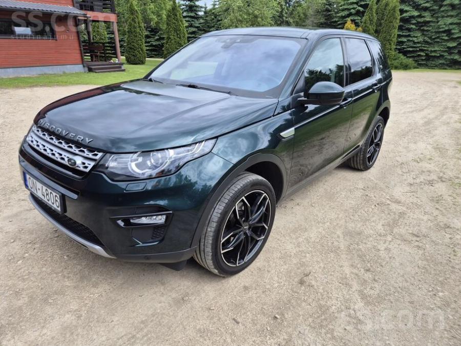 Zaļš Land Rover Discovery Sport 2016 Jēkabpils, ar dzinēja tilpumu 2.00 L un nobraukumu 191 tūkst. km par 9800 €, foto 3 vietnē AUTOMOTO.COM.LV