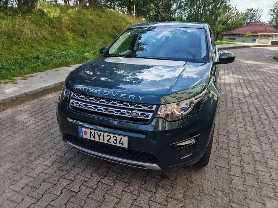 Zaļš Land Rover Discovery Sport 2016 Viļņa, ar dzinēja tilpumu 2.00 L un nobraukumu 136 tūkst. km par 11800 €, foto 38 vietnē AUTOMOTO.COM.LV