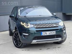 Zaļš Land Rover Discovery Sport 2016 Rīga, ar dzinēja tilpumu 2.00 L un nobraukumu 194 tūkst. km par 7500 €, foto  vietnē AUTOMOTO.COM.LV