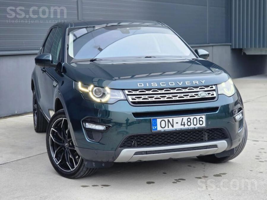 Зеленый Ленд Ровер Discovery Sport 2016 в Рига, объемом двигателя 2.00 л и пробегом 194 тыс. км за 7500 €, фото 1 на AUTOMOTO.COM.LV